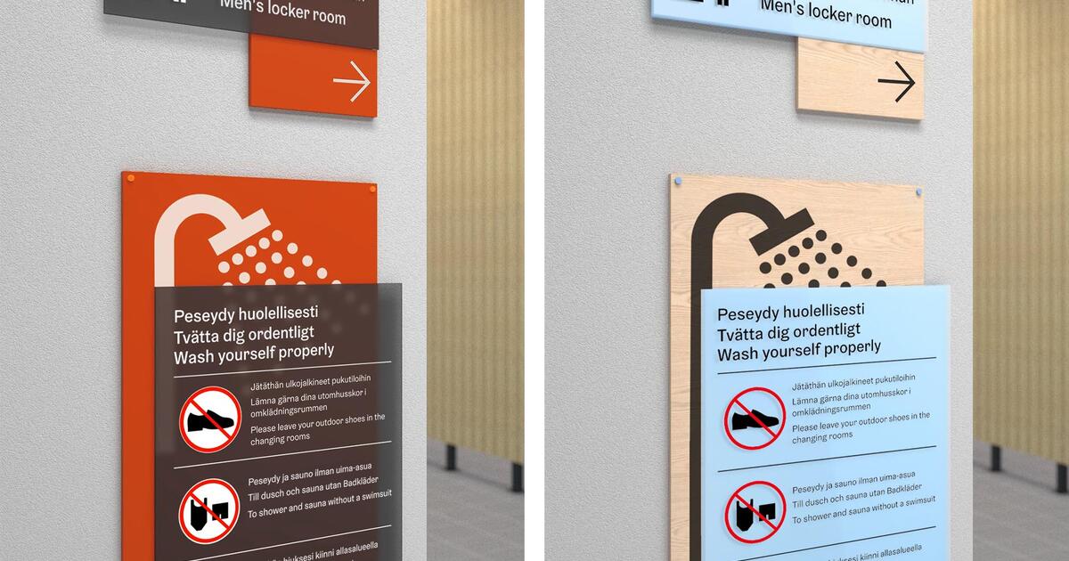 Signage of Helsinki’s outdoor swimming pools being updated – share your ... Signage of Helsinki’s outdoor swimming pools being updated – share your ...