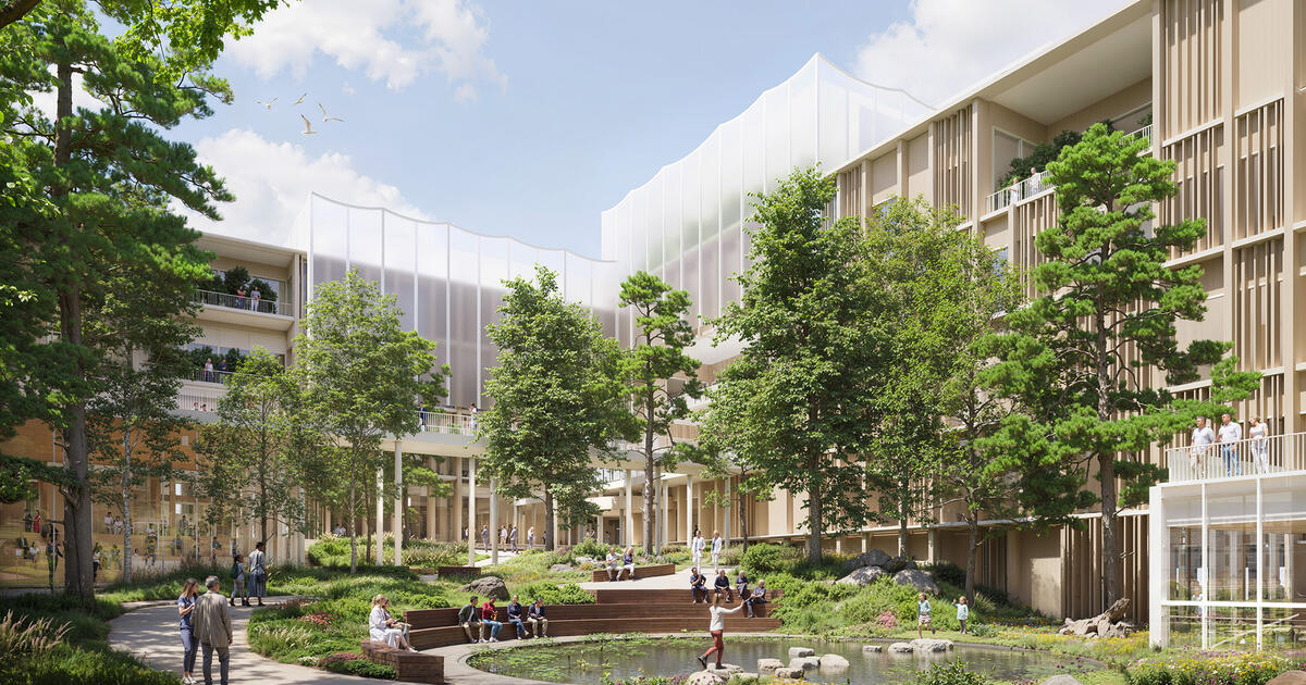 Nature theme prevails in winning plan of the architectural competition ...