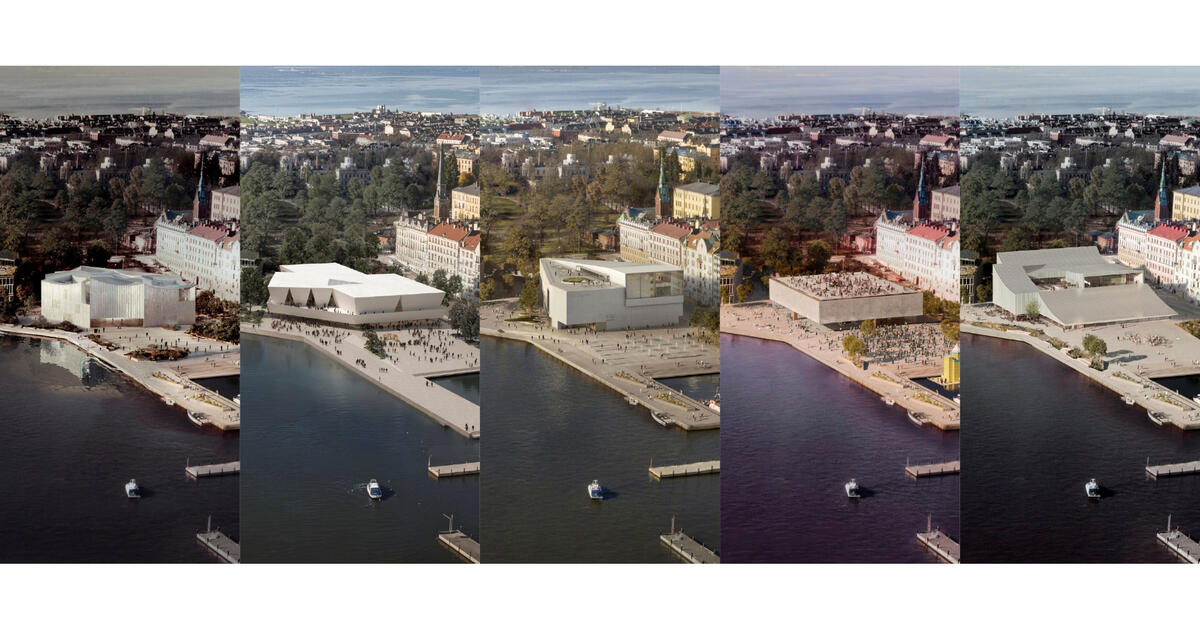 Five developed proposals revealed in final phase of design competition ...